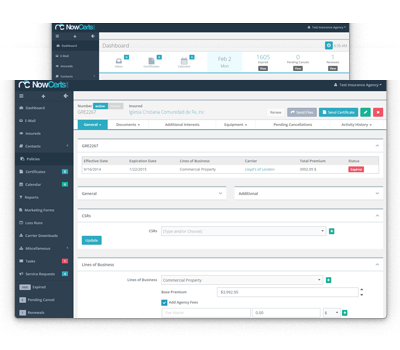 Insurance Agency Management System Software for Insurance Agents